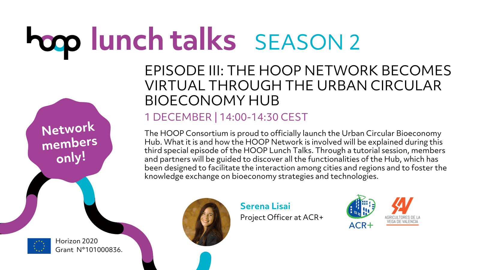 HOOP Lunch Talks Season 2 – Episode III: The HOOP Network becomes ...